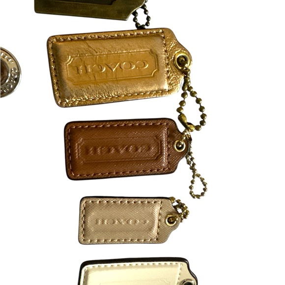 Coach | Bags | Coach Leather Keychain Collection 5 | Poshmark